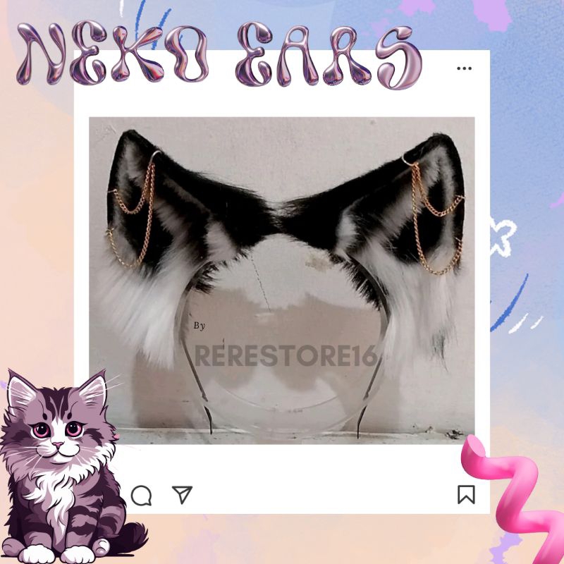 Jual Pre-order!!! Bando Neko Ear Realistic | Shopee Indonesia
