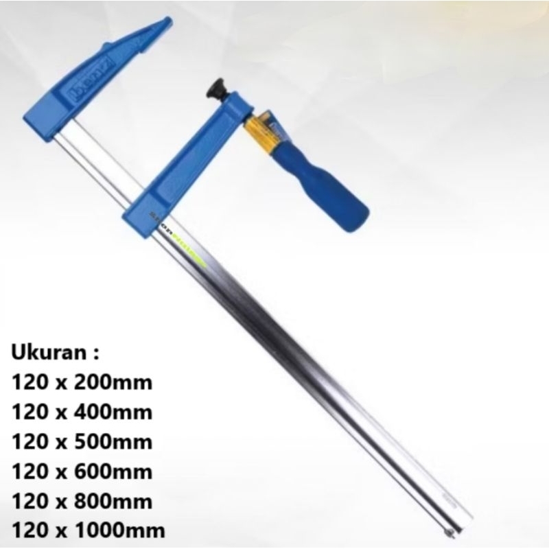 Jual Klem Kayu F / Penjepit Catok Kayu F / Clamp Kayu F | Shopee Indonesia