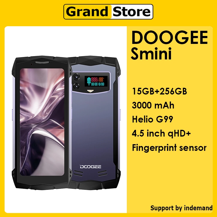 Jual Doogee Smini 15GB 256GB 4.5 inch 50MP 3000mAh NFC | Shopee Indonesia