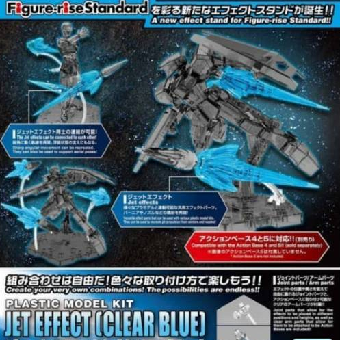 Jual Original Made In Japan Figure Rise Jet Effect Blue RG V Nu model ...