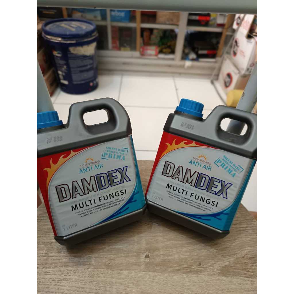 Jual DAMDEX Pengeras Beton Anti Bocor varian (1Liter & 5Liter) | Shopee ...