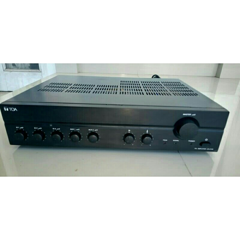 Jual Ampli TOA ZA-2120 / 120 watt - max 180 watt. Barang bekas, normal ...