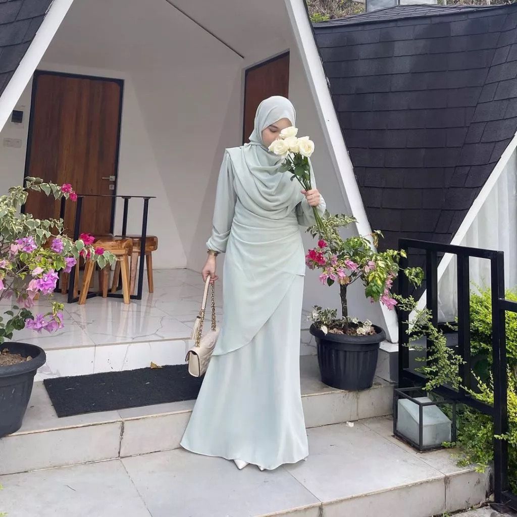 Jual Vivy Dress Melayu Model SImpel Terbaru 2024 | Shopee Indonesia