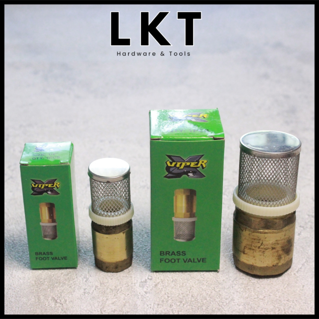 Jual VIPER Foot Klep Valve Kuningan Brass 3/4 - 1 Inch | Shopee Indonesia