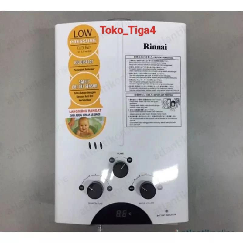 Jual Water Heater Rinnai REU 5CFC (Garansi 2 bulan) | Shopee Indonesia