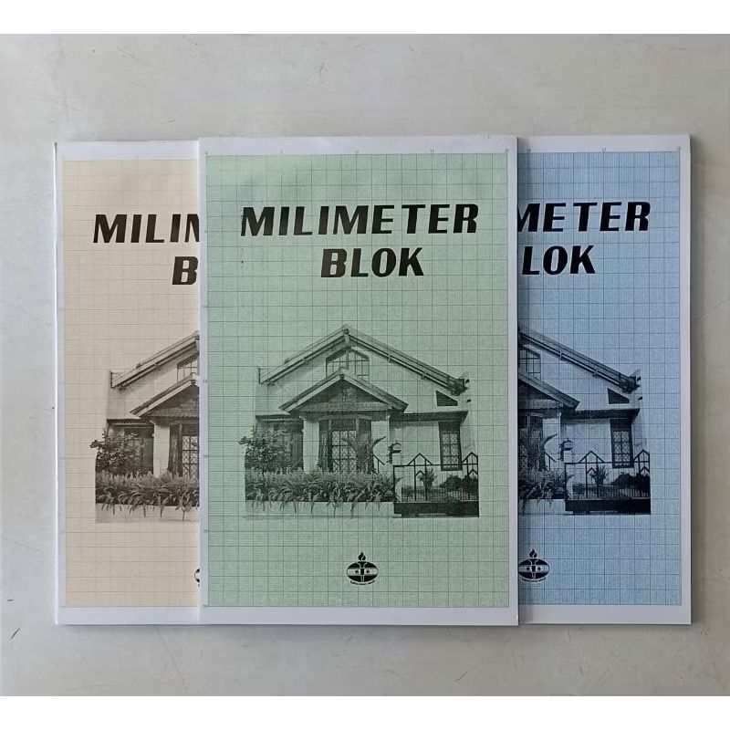 Jual Buku milimeter block F4 dan A3 50 lembar | Shopee Indonesia