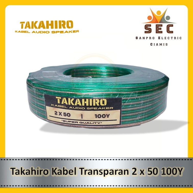 Jual KABEL LISTRIK AUDIO SOUND CABLE SERABUT TRANSPARAN 2X50 2 X 50 ...