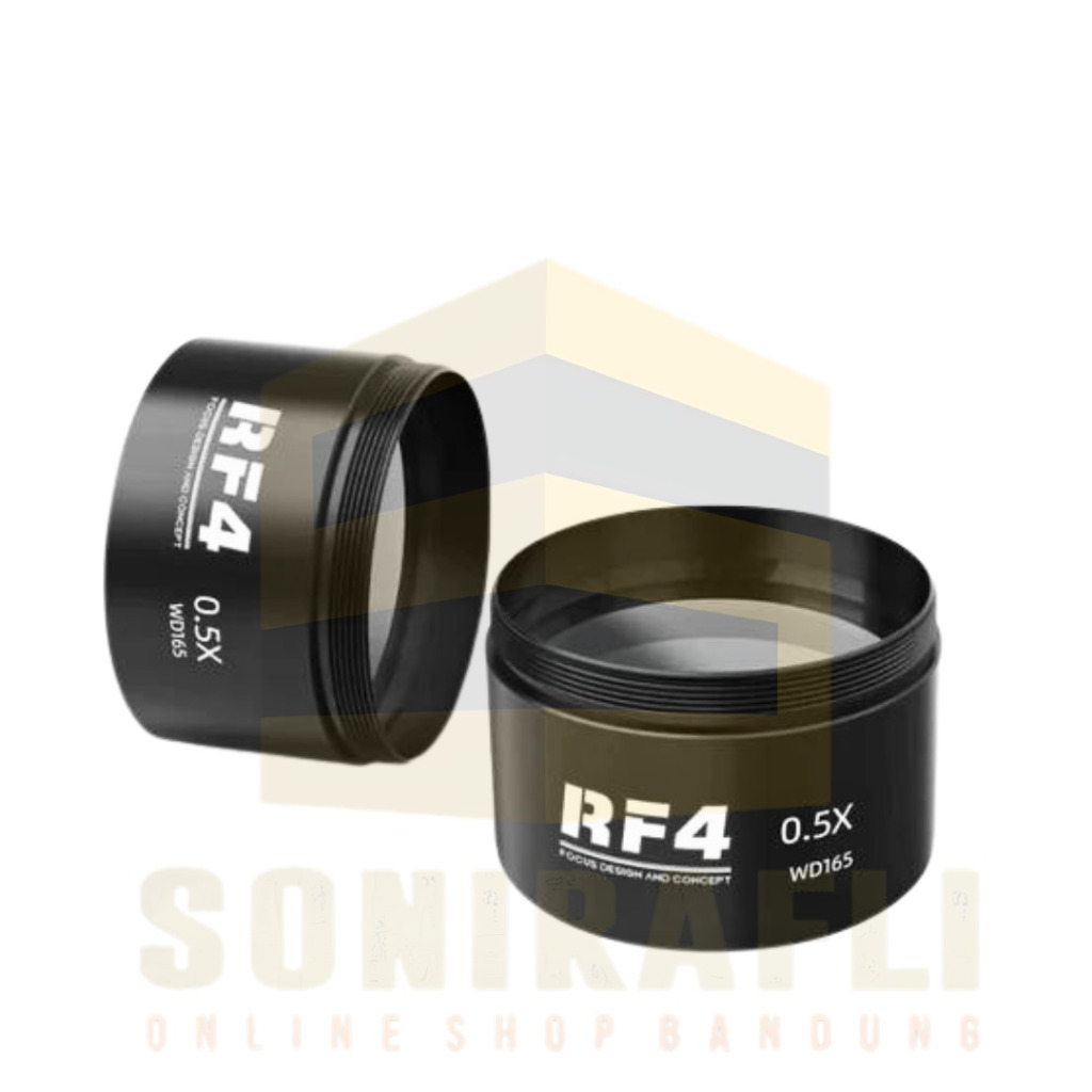 Jual RF4 WD165 0.5X AUXILIARY OBJECTS LENS FOR TRINOCULAR STEREO ZOOM MICROSCOPE | Shopee Indonesia