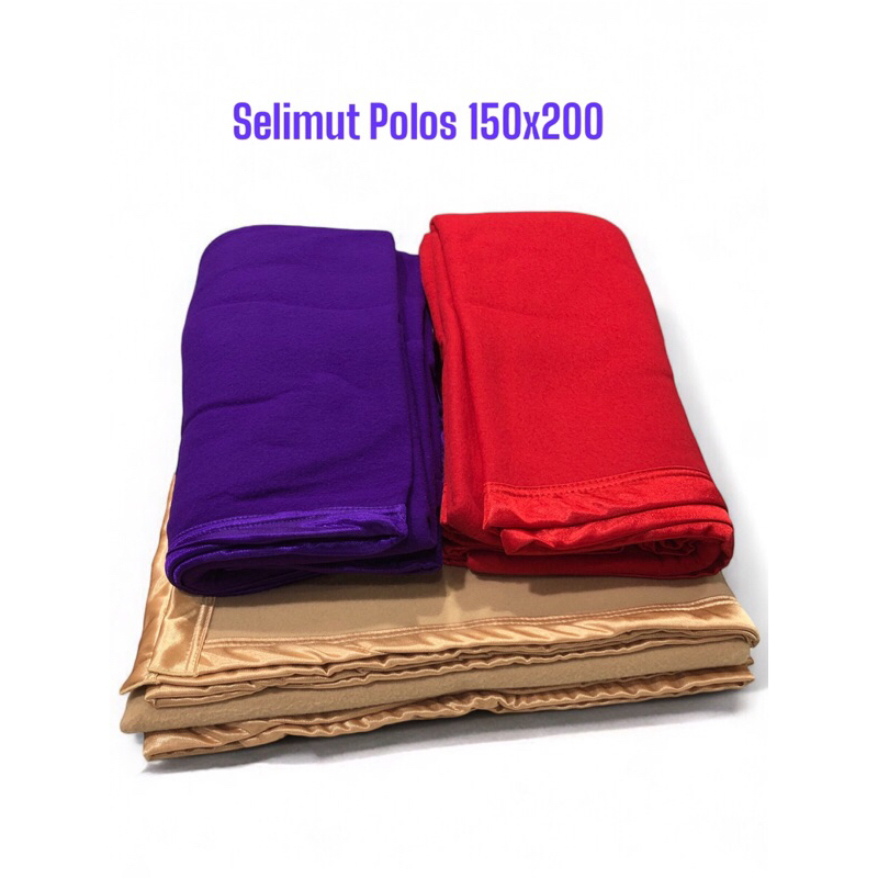 Jual Selimut Polos Hotel/Penginapan 150x200cm | Shopee Indonesia