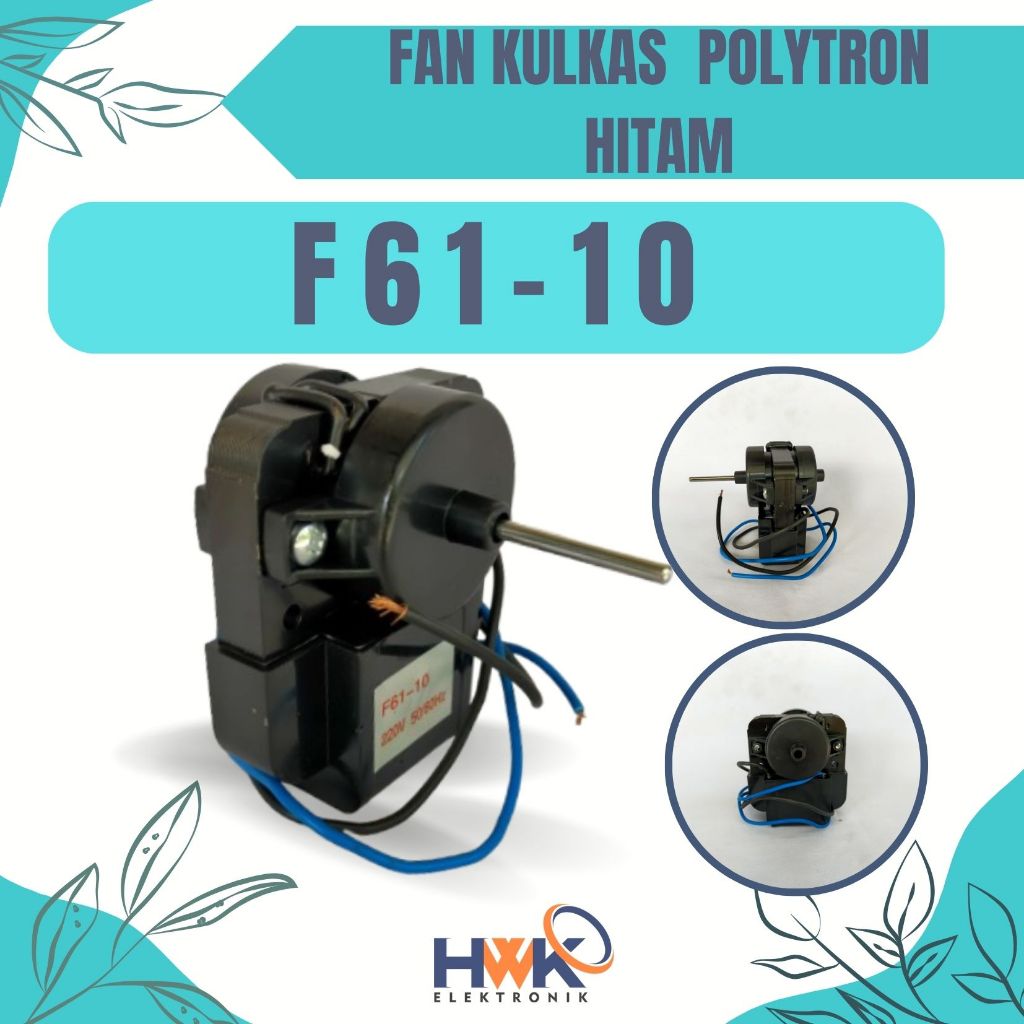 Jual FAN KULKAS POLYTRON HITAM F61 10 | FAN KULKAS POLYTRON | FAN ...