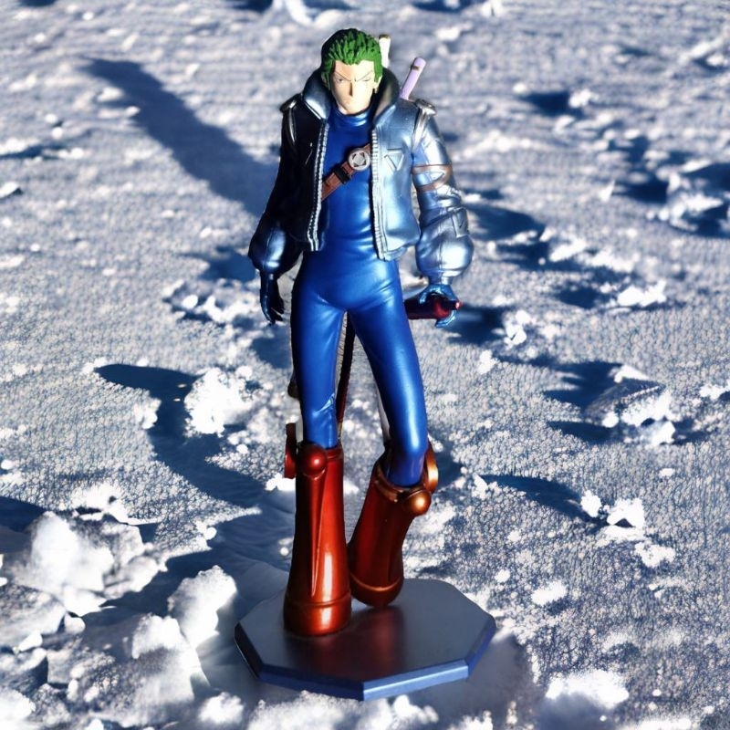 Jual Roronoa Zoro Egghead, Anime One Piece, Tinggi 23 cm Action Figure ...