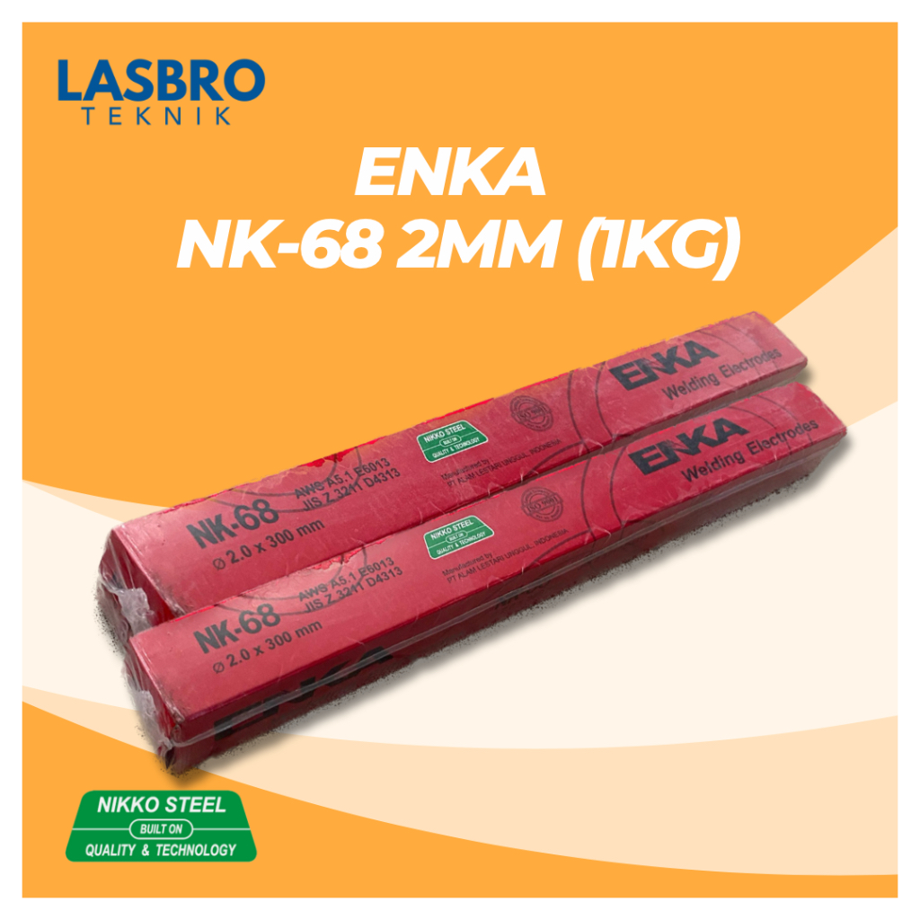Jual Kawat Las NK-68 2mm 1kg E6013 ENKA NK68 2mm 1KG | Shopee Indonesia