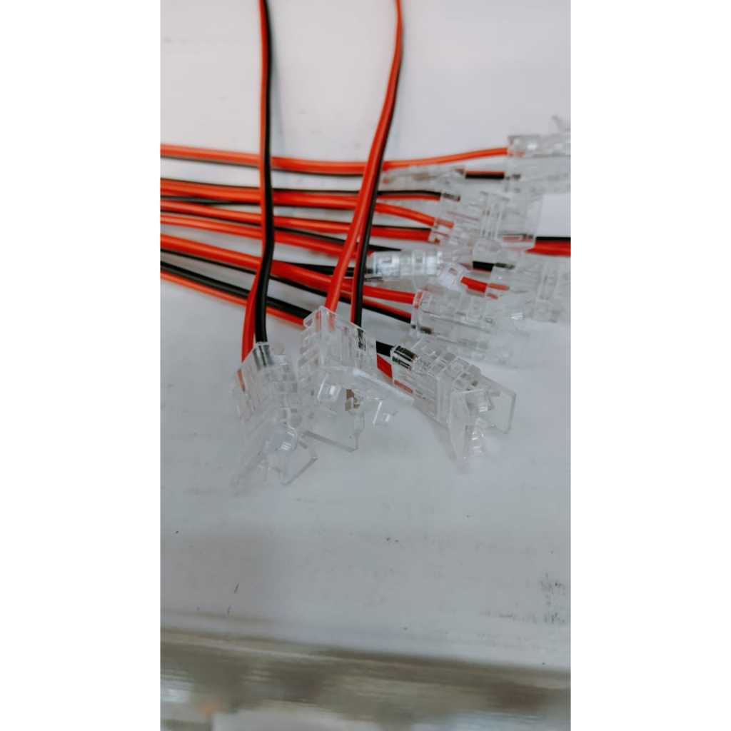 Jual KABEL CONEKTOR STRIPLED COB 12V/24V 8MM SOKET STRIP LED COB SOKET ...
