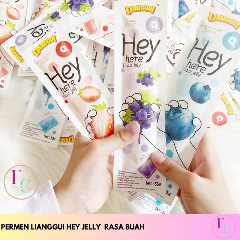Jual PERMEN LIANGGUI HEY JELLY RASA BUAH 1 BOX ISI 30pcs | Shopee Indonesia