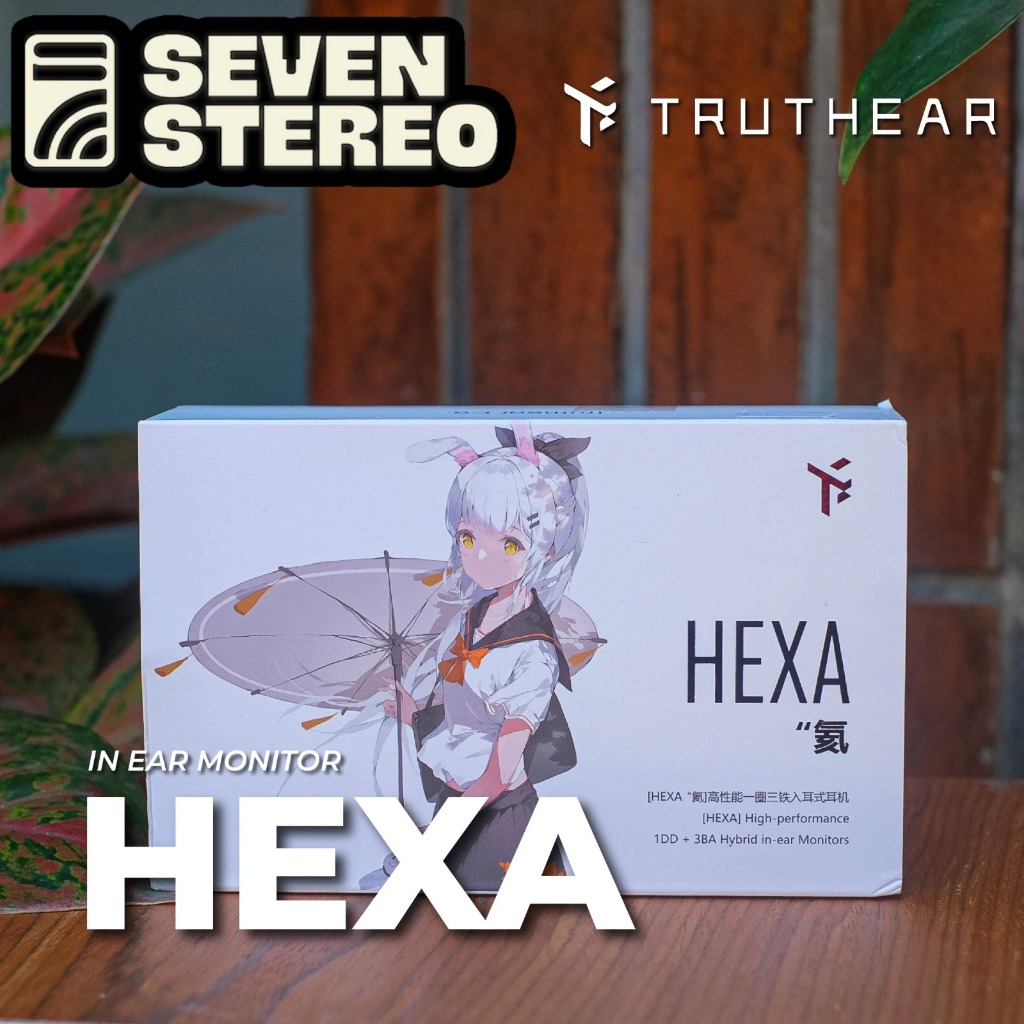 Jual Earphone TruthEar Hexa 1DD + 3BA Hybrid Driver In Ear Monitor | Shopee Indonesia