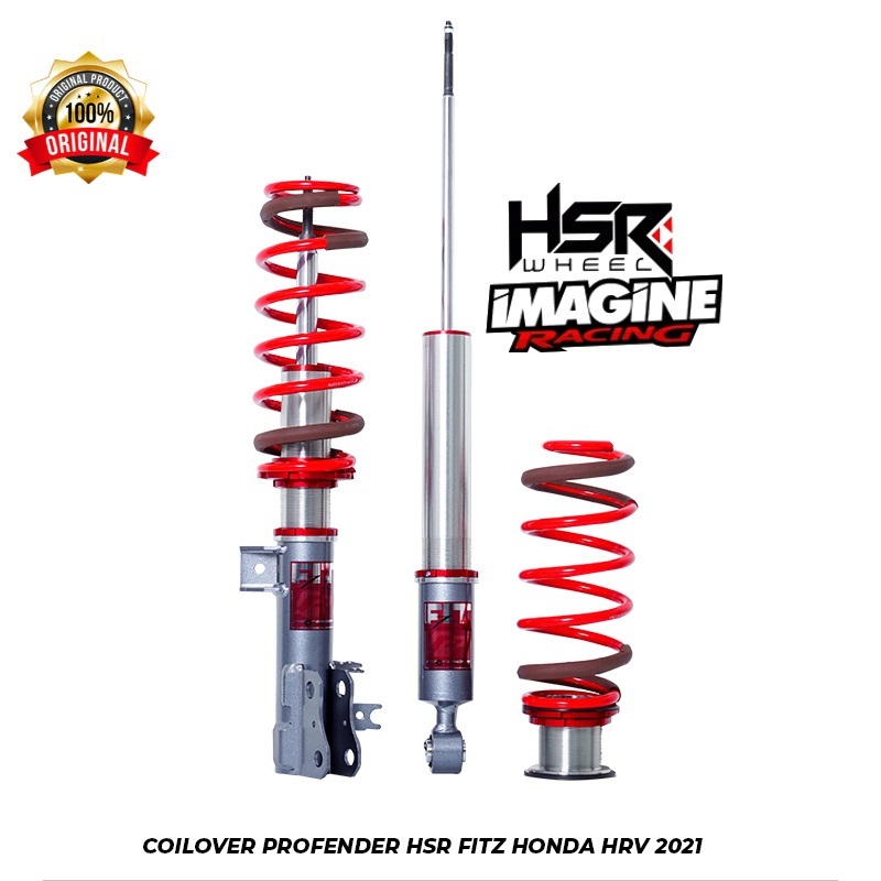 Jual COILOVER PROFENDER HSR FITZ HONDA HRV 2021 COCOK UNTUK MODFIKASI ...