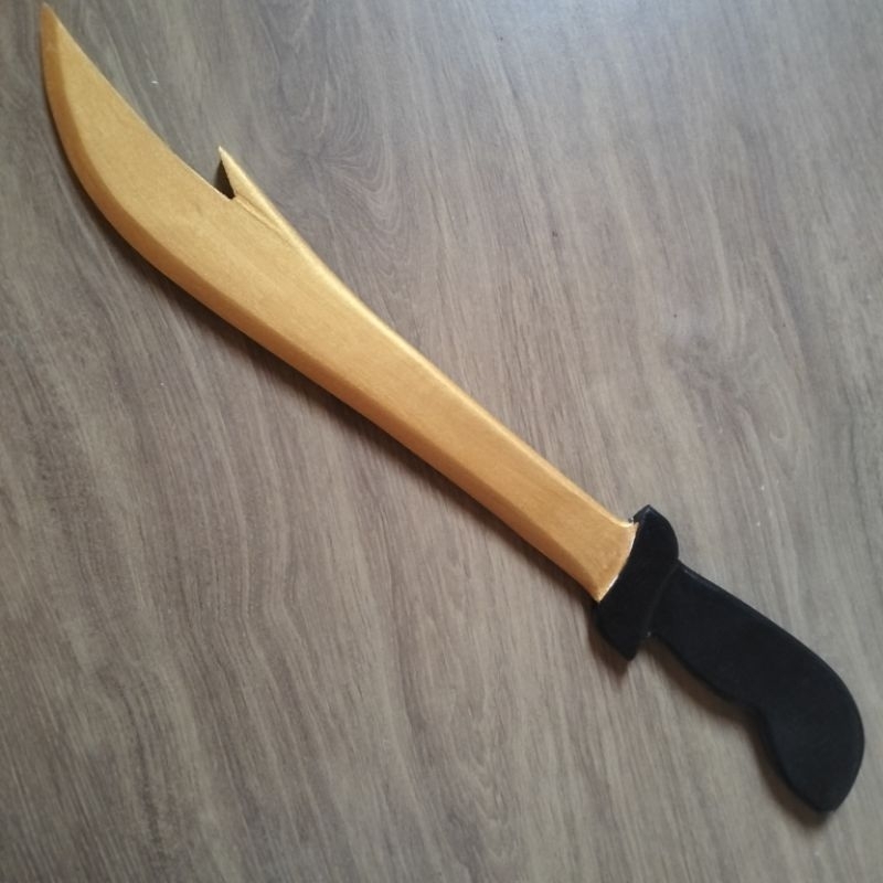 Jual Pedang Zulfikar Kayu Jati Alat Peraga Latihan Silat Beladiri ...