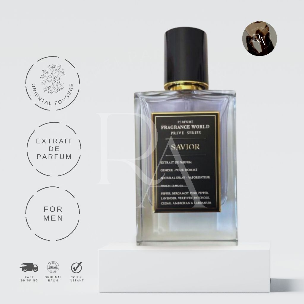 Jual Fragrance World Prive Savior for Men - 100 ML | Shopee Indonesia