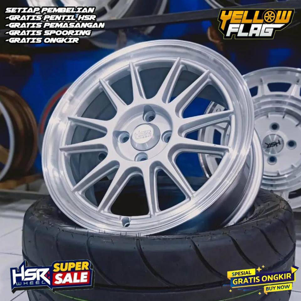 Jual VELG MOBIL RING 15 LUBANG 4 UNTUK AGYA BRIO SIGRA SIRION KARIMUN HSR ENDE R15 PCD 4X100 ...