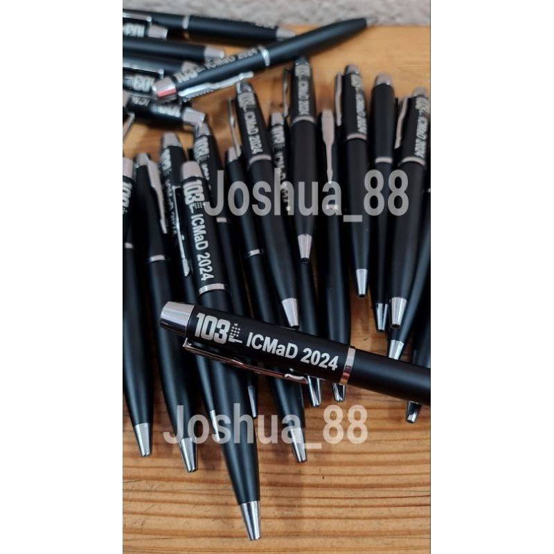 Jual Pulpen Parker Custom Ukir Logo 103 ICMad 2024 Makassar Bisa Ukir ...