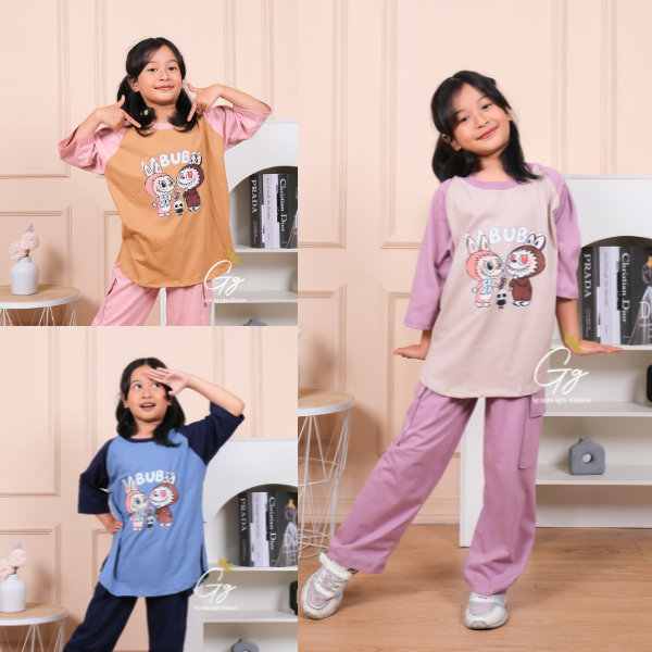 Jual labubu oneseat combed size 1-12 by alluna.id | setelan celana anak ...