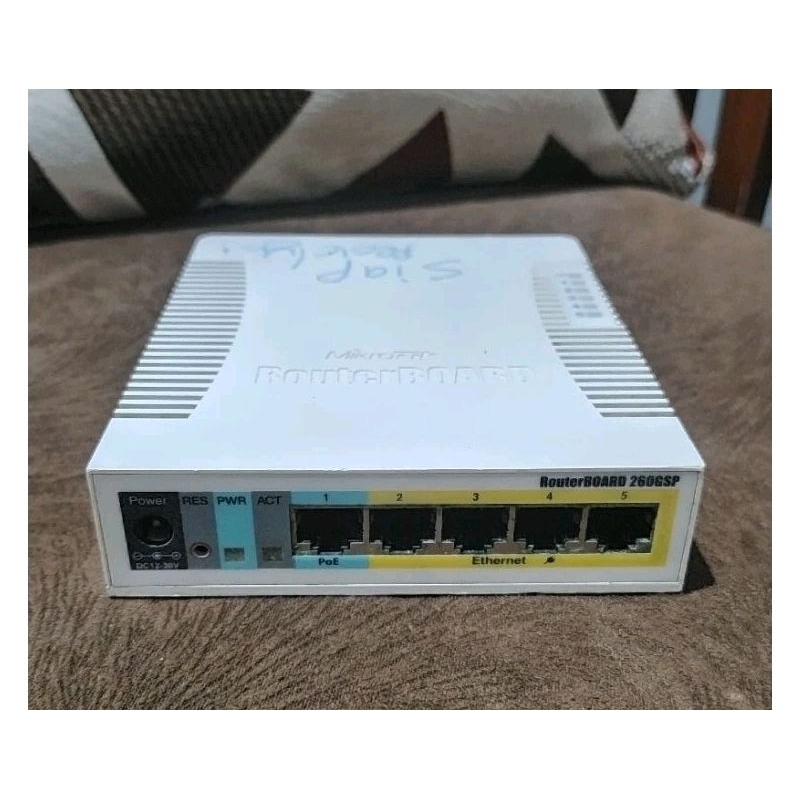 Jual Mikrotik RB260GSP (SwitchOs) | Shopee Indonesia