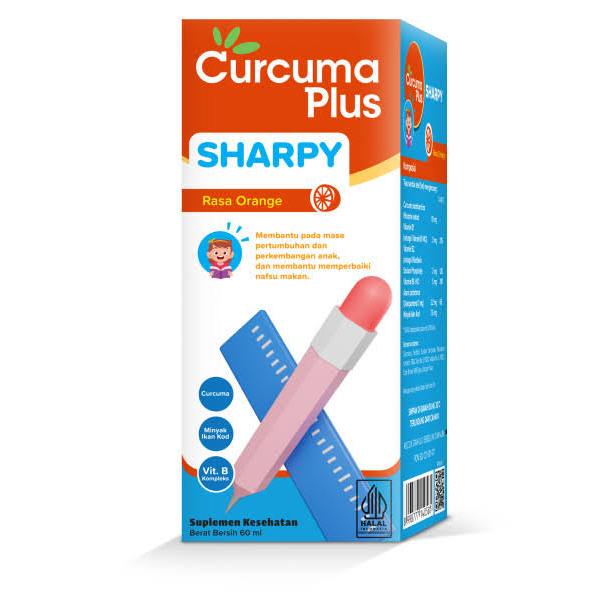 Jual CURCUMA PLUS SHARPY STRAWBERRY & JERUK 60ML | Shopee Indonesia