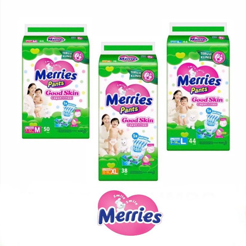 Jual MERRIES JUMBO (M48 ’ L42 ’ XL38) | Shopee Indonesia