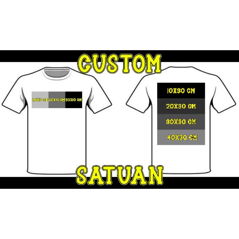 Jual sablon setrika dtf custom satuan | Shopee Indonesia