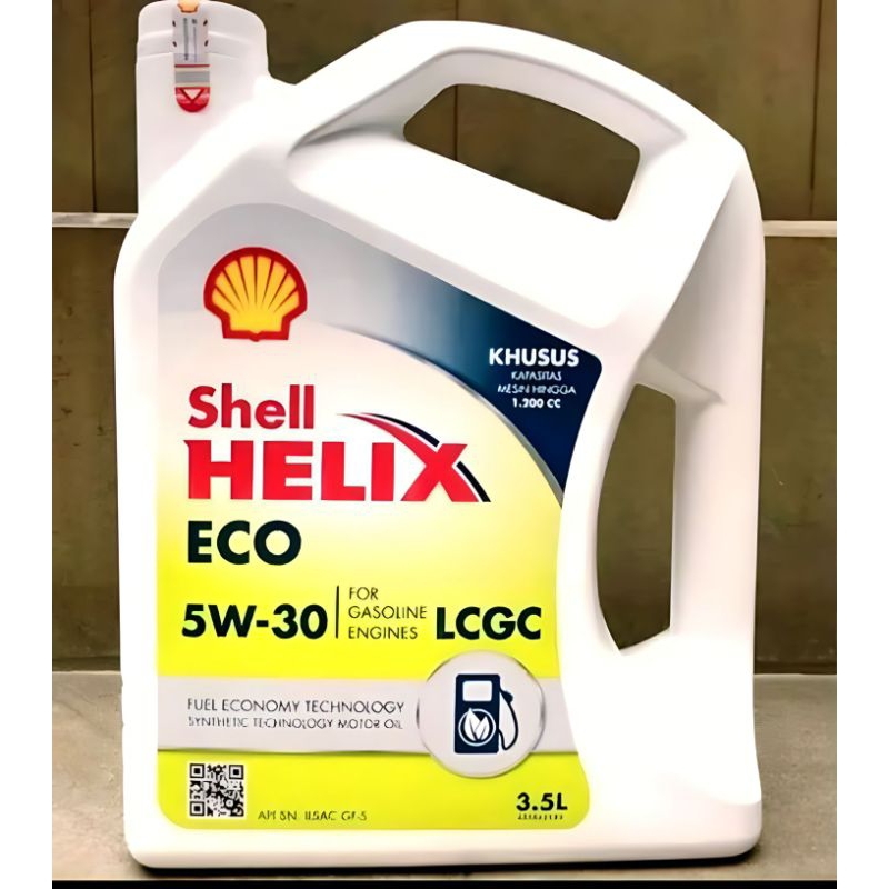 Jual Oli Shell Helix ECO 5W-30 3.5 Liter 100% ORIGINAL | Shopee Indonesia