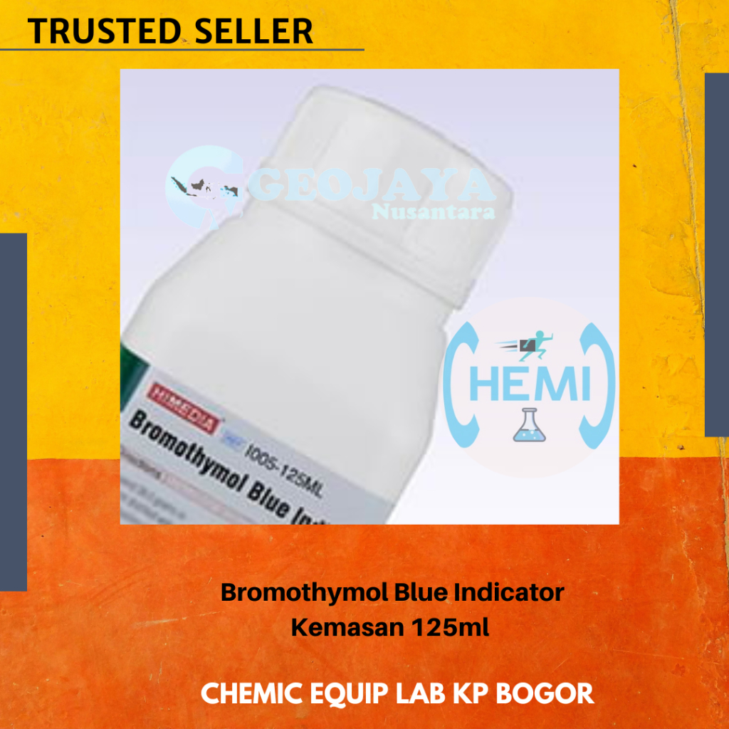 Jual Bromothymol Blue Indicator Kemasan 125ml | Shopee Indonesia