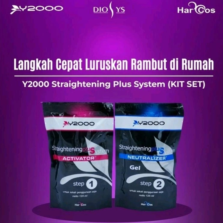 Jual Y2000 Paket Pelurus Rambut / Hair Straightening Plus System ...