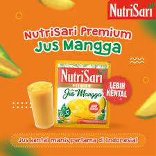 Jual MINUMAN BUBUK INSTAN NUTRISARI JUS MANGGA RENCENG SACHET MURAH ...