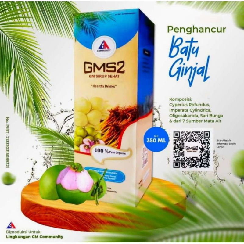 Jual GMS2 GM sirup segar (500ml) | Shopee Indonesia