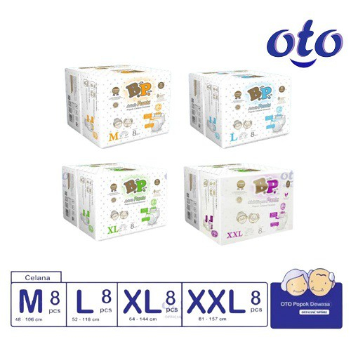 Jual BULK PACK BP ADULT DIAPERS PANT POPOK DEWASA CELANA ISI 8 | Shopee Indonesia