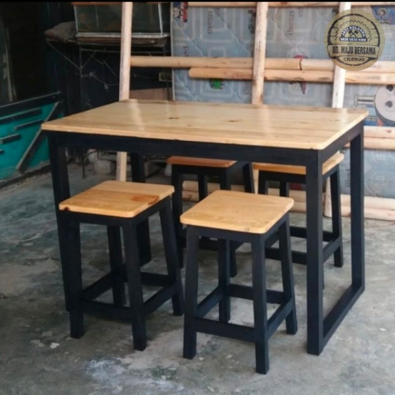 Jual meja makan ,meja resto jati belanda | Shopee Indonesia