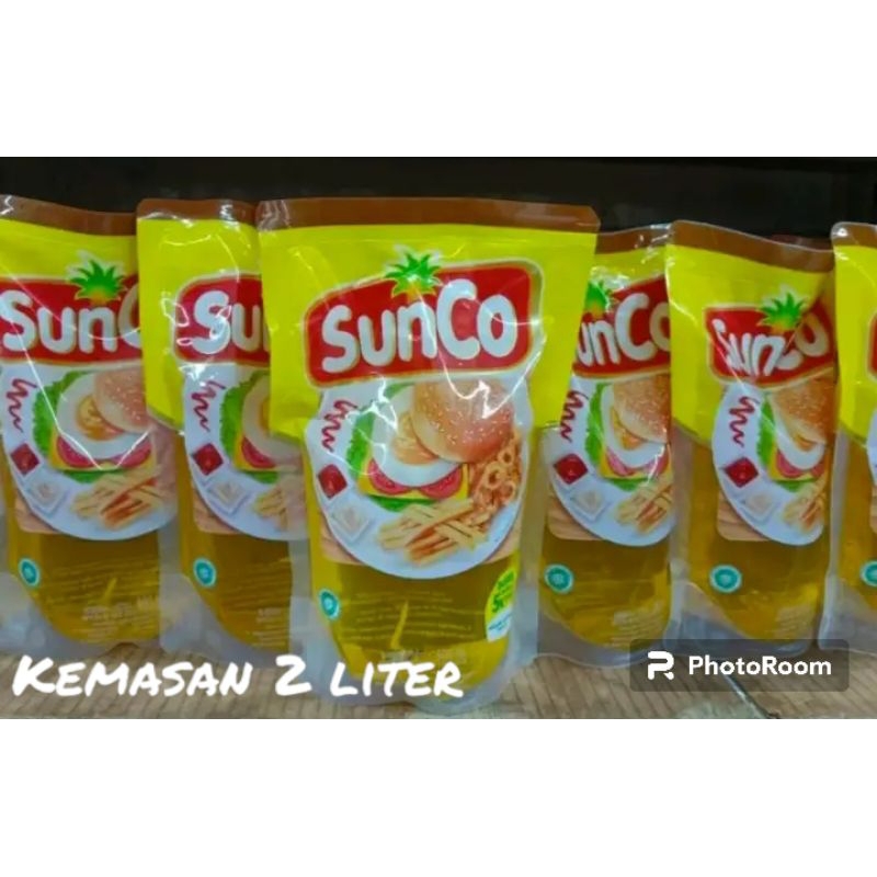 Jual MINYAK GORENG SUNCO 2 LITER / MINYAK GORENG SUNCO POUCH 2 LITER ...