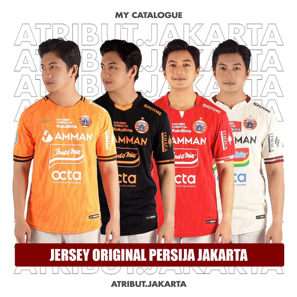 Jual Jersey Persija Jakarta Original ( Versi Stadium 2022 ) | Shopee ...
