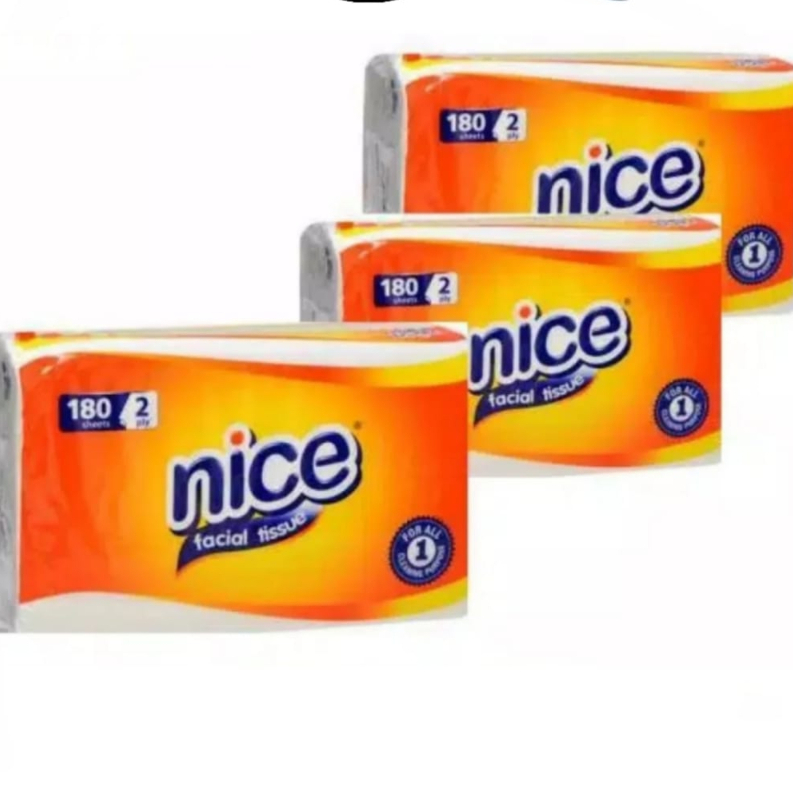 Jual PAKET 10 PCS Tisu Tissue Nice Facial Nice Murah Promo Paket 10 ...