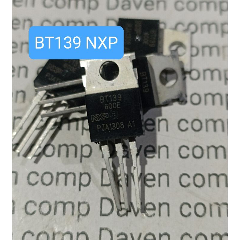 Jual TRANSISTOR BT139 600E NXP BT 139 600 E TRIAC | Shopee Indonesia