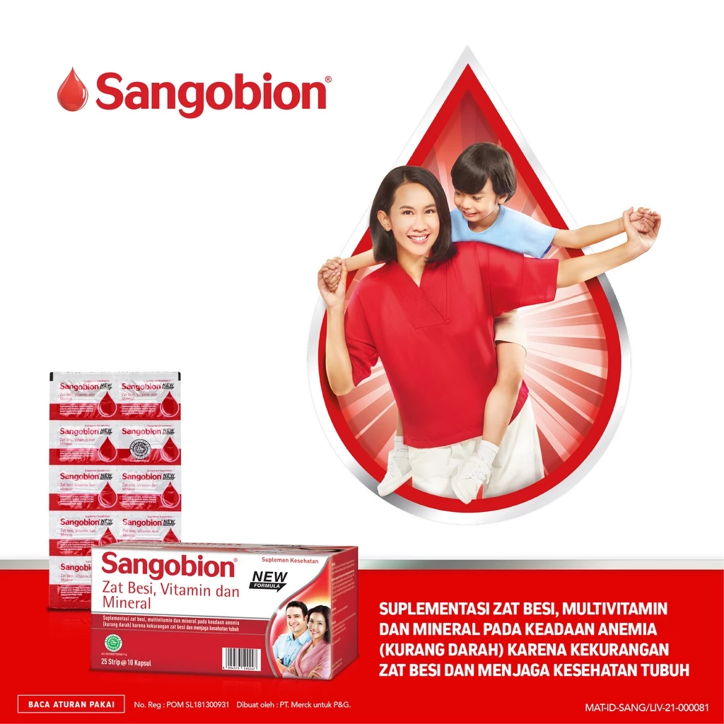 Jual Sangobion 10 kapsul / Sangobion 4 kapsil | Shopee Indonesia