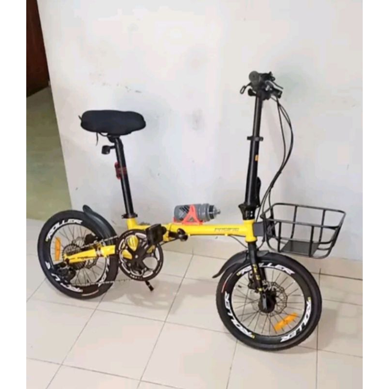 Jual Keranjang sepeda lipat front blok Rak depan sepeda lipat | Shopee ...