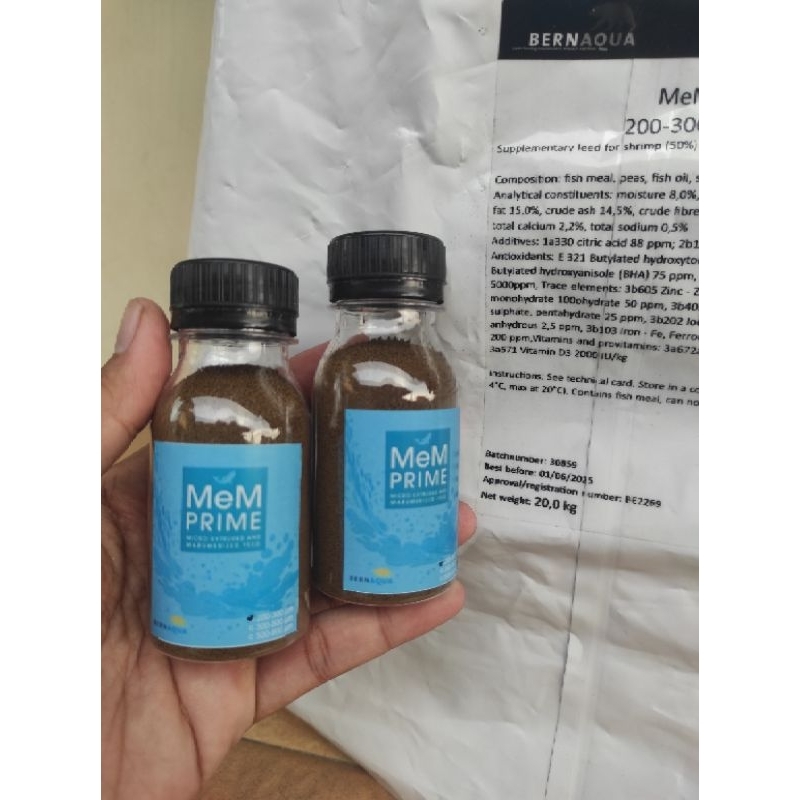 Jual Mem Prime Pelet Mem ukuran 300-500 micron kemasan 50 Gram | Shopee ...