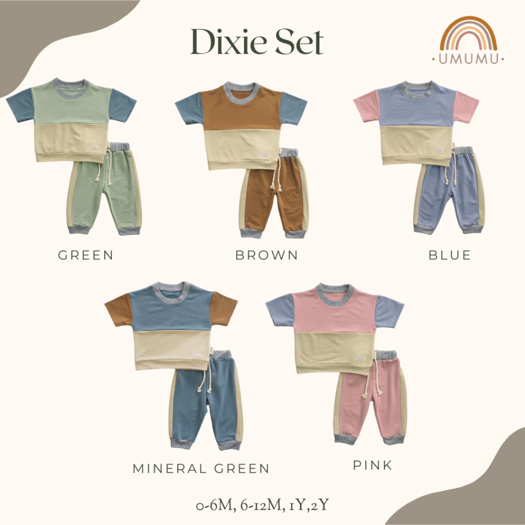Jual UMUMU Dixie Set - Setelan Anak Perempuan dan laki-laki | Shopee ...