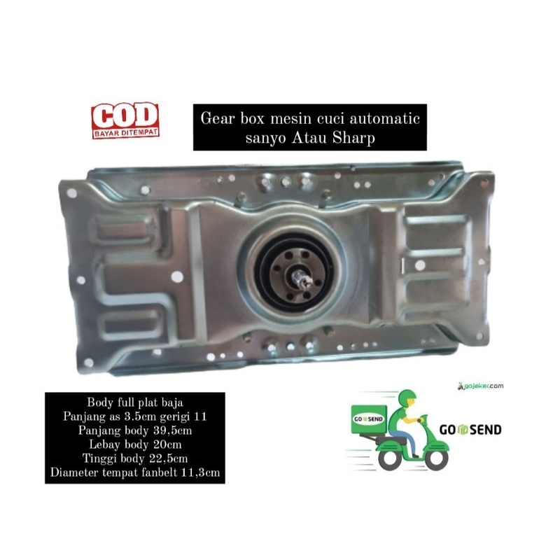 Jual GEARBOX MESIN CUCI Sanyo GIRBOK GIRBOX 1 TABUNG GEARBOX | Shopee ...
