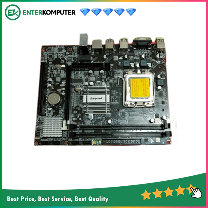 Jual Amptron Intel G41 - LGA775 Intel G41 DDR3 - Motherboard | Shopee ...