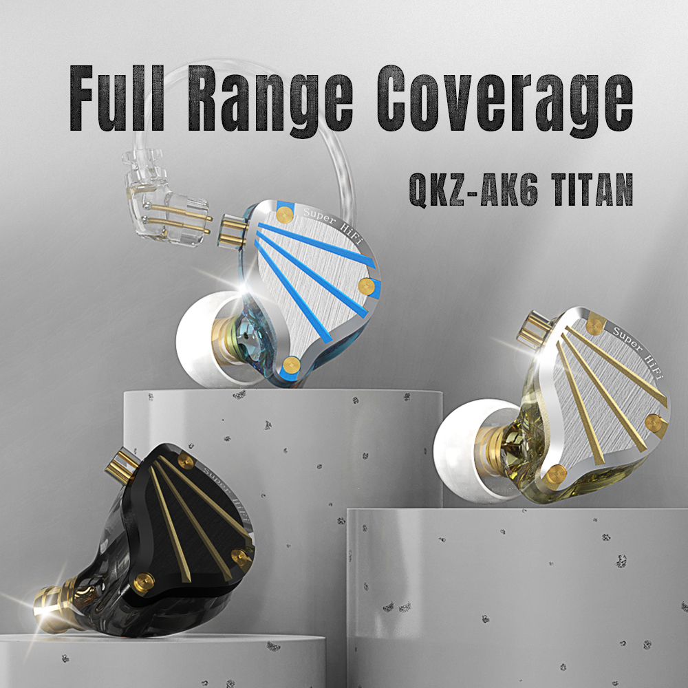 Jual QKZ AK6 Titan In Ear Monitor Earphone Super HIFI Bass Dynamic WITH ...