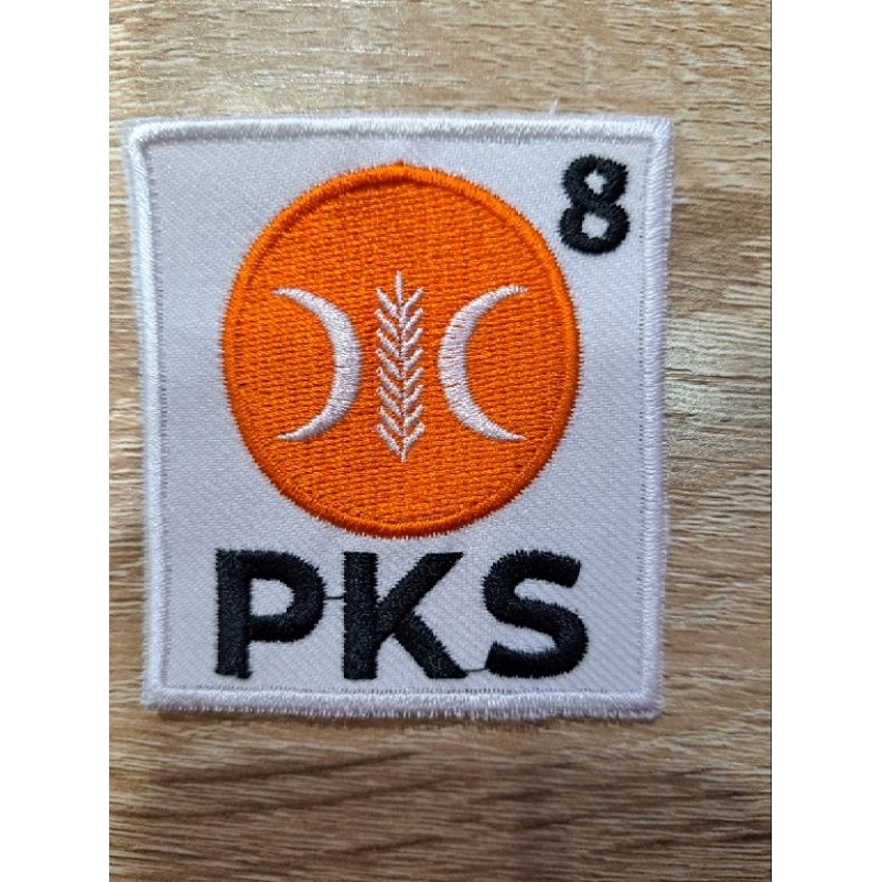 Jual bordiran logo partai pks#bedge pks | Shopee Indonesia