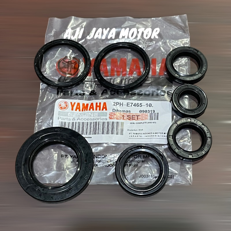 Jual seal komplit mio m3 soul gt 125 mio z 125 fino 125 (7pcs) | Shopee Indonesia