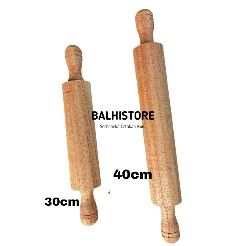 Jual BLS013 Rolling Pin Kayu / Alat Penggilas Adonan Kue | Shopee Indonesia